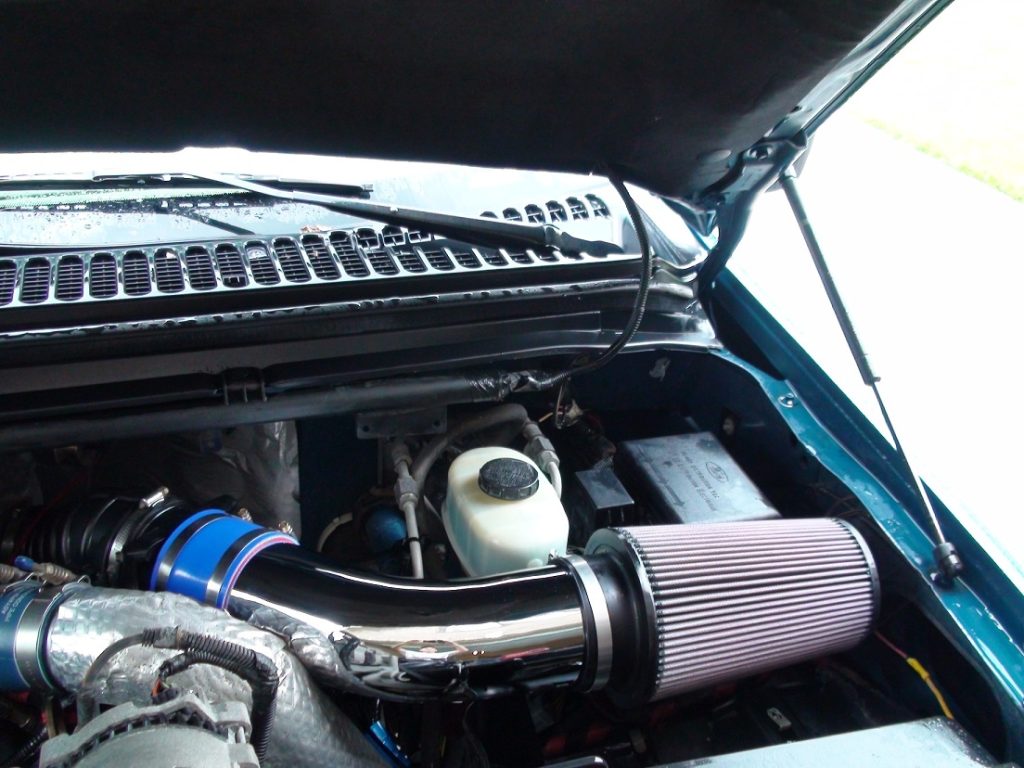 94-03 FORD POWERSTROKE 7.3 DIY 4″ K&N or AFE Polished Intake Kit ...